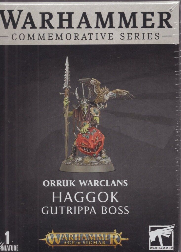 GAMES WORKSHOP WARHAMMER AGE OF SIGMAR ORRUK WARCLANS Haggok Gutrippa ...