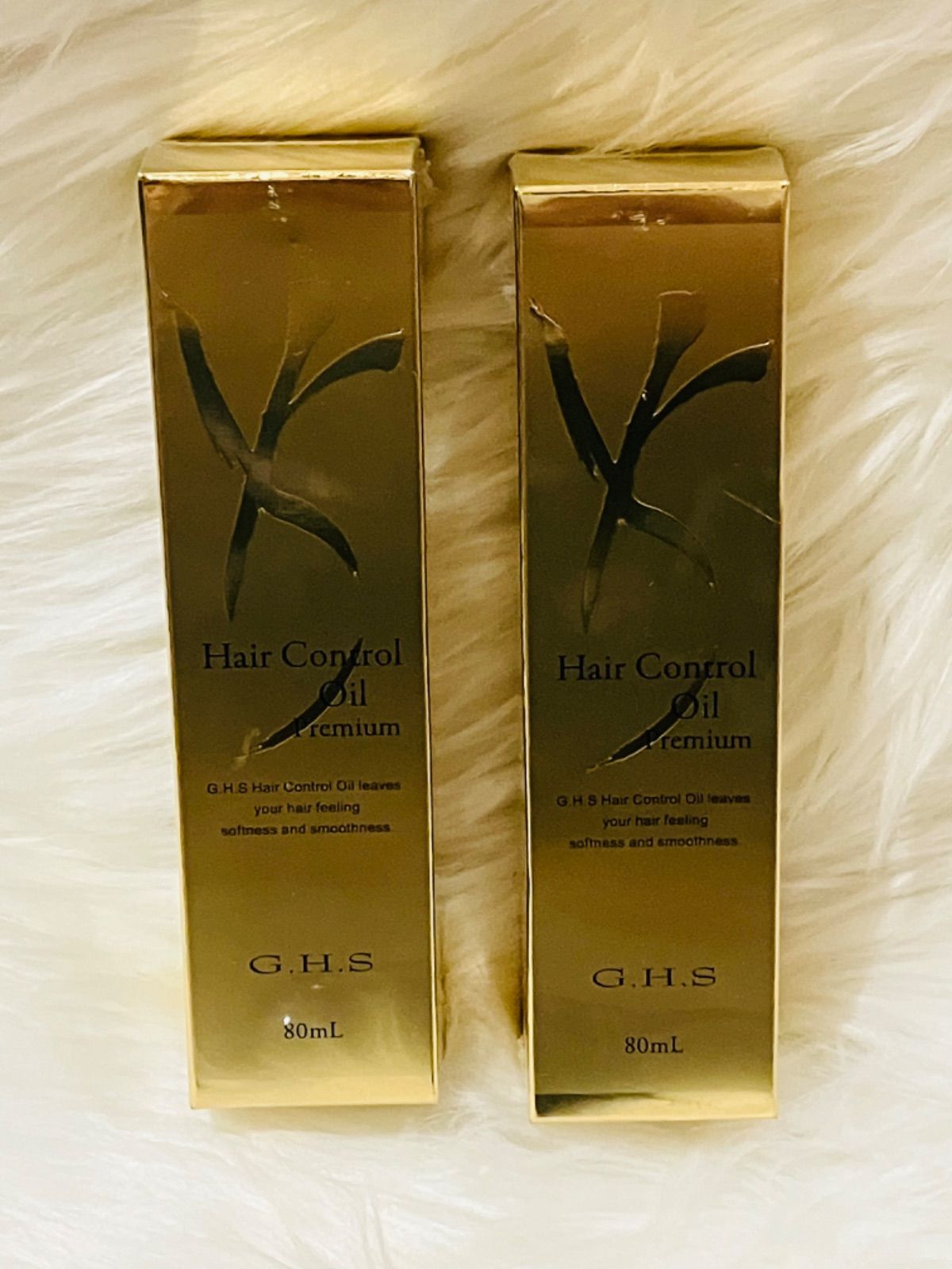 G.H.S.（GHS） ヘアーコントロールオイルプレミアム(80ML）2本セット - メルカリ