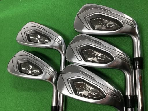 【中古】 タイトリスト Titleist T400 5S(#7-PW、W43) アイアンセット IR NS PRO 950GH neo (フレックスS) メンズ 男性用 右利き 右用 Cランク ...