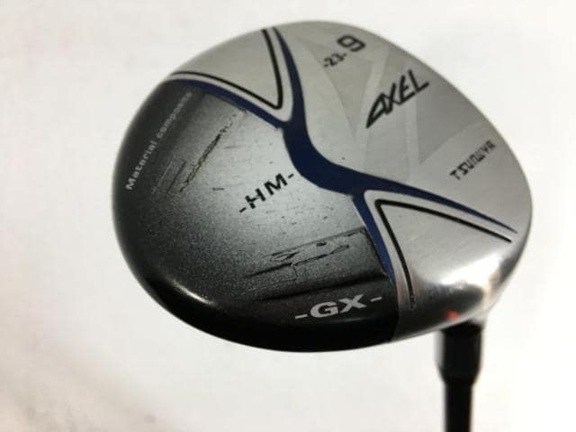【中古ゴルフクラブ】ツルヤゴルフ アクセル GX HM フェアウェイ ディアマナ S63 9W - メルカリ