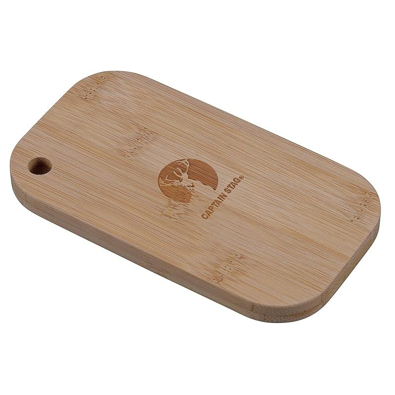 キャプテンスタッグ(CAPTAIN STAG) 竹製 まな板 カッティングボード 鍋敷き プレート アルミ角型クッカー用カッティングボード ...