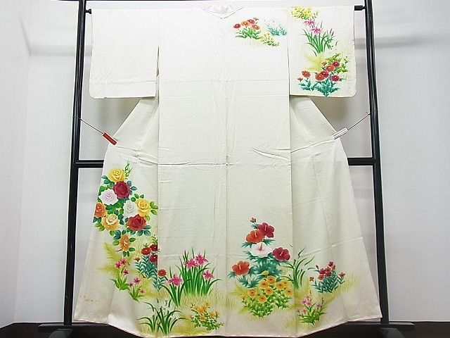 平和屋本店□極上 BANKAN わものや お召・長襦袢(無双仕立て)セット