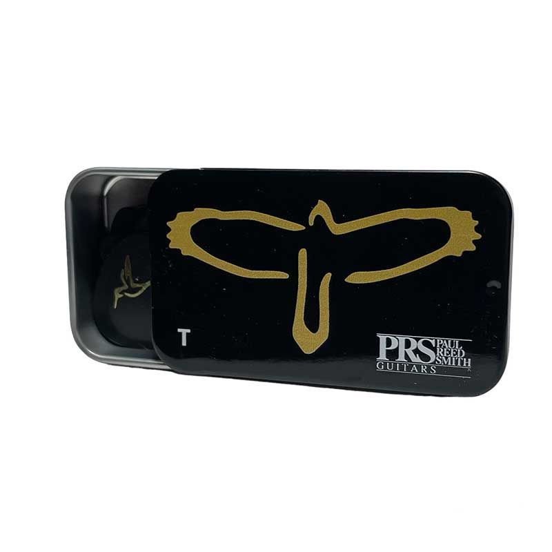 PRS Gold Birds Assorted Picks w/Tin (12) (Thin) ピック缶 12枚入り〈Paul Reed ...