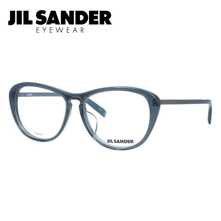 JIL SANDER メガネフレーム ウェリントン型 おしゃれ老眼鏡