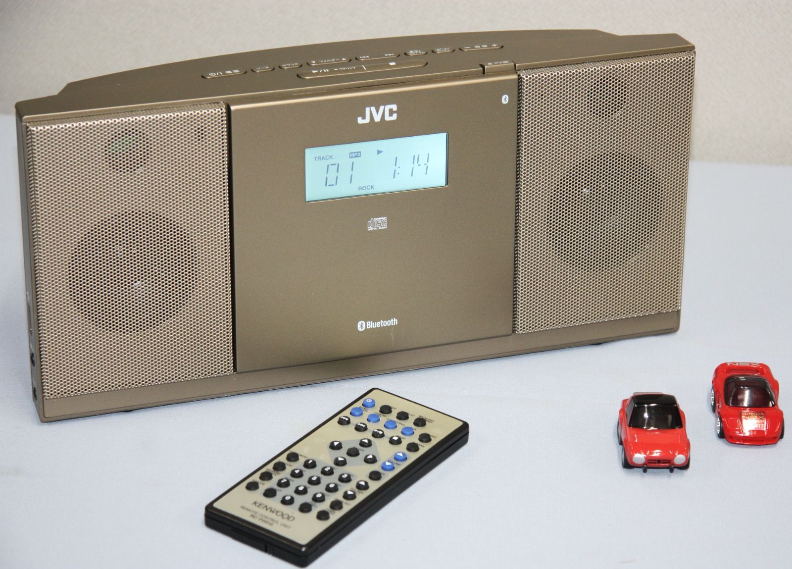 JVC Bluetooth搭載 CD/USBコンパクトコンポーネントシステム NX-PB30 ブラウン色 - メルカリ