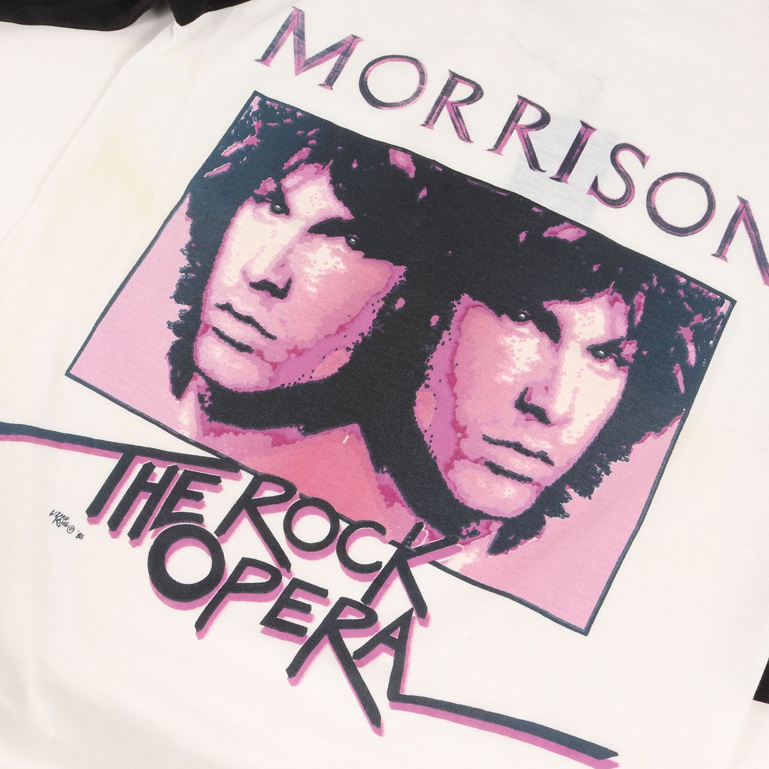 Vintage Music Item | 80s Jim Morrison THE ROCK OPERA 7分袖