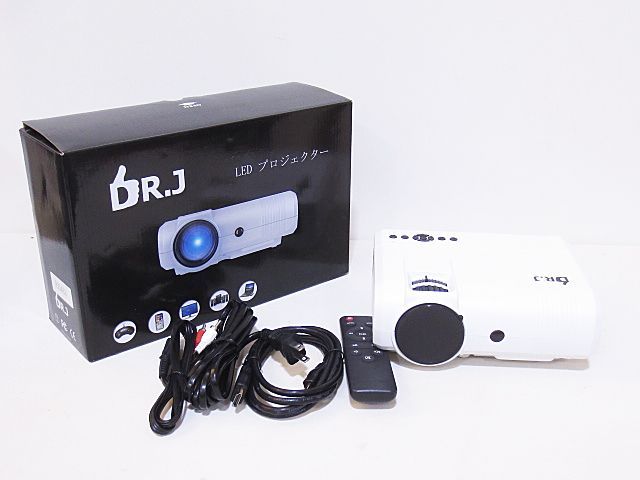 DR.J LED小型プロジェクター ホームプロジェクター - メルカリ
