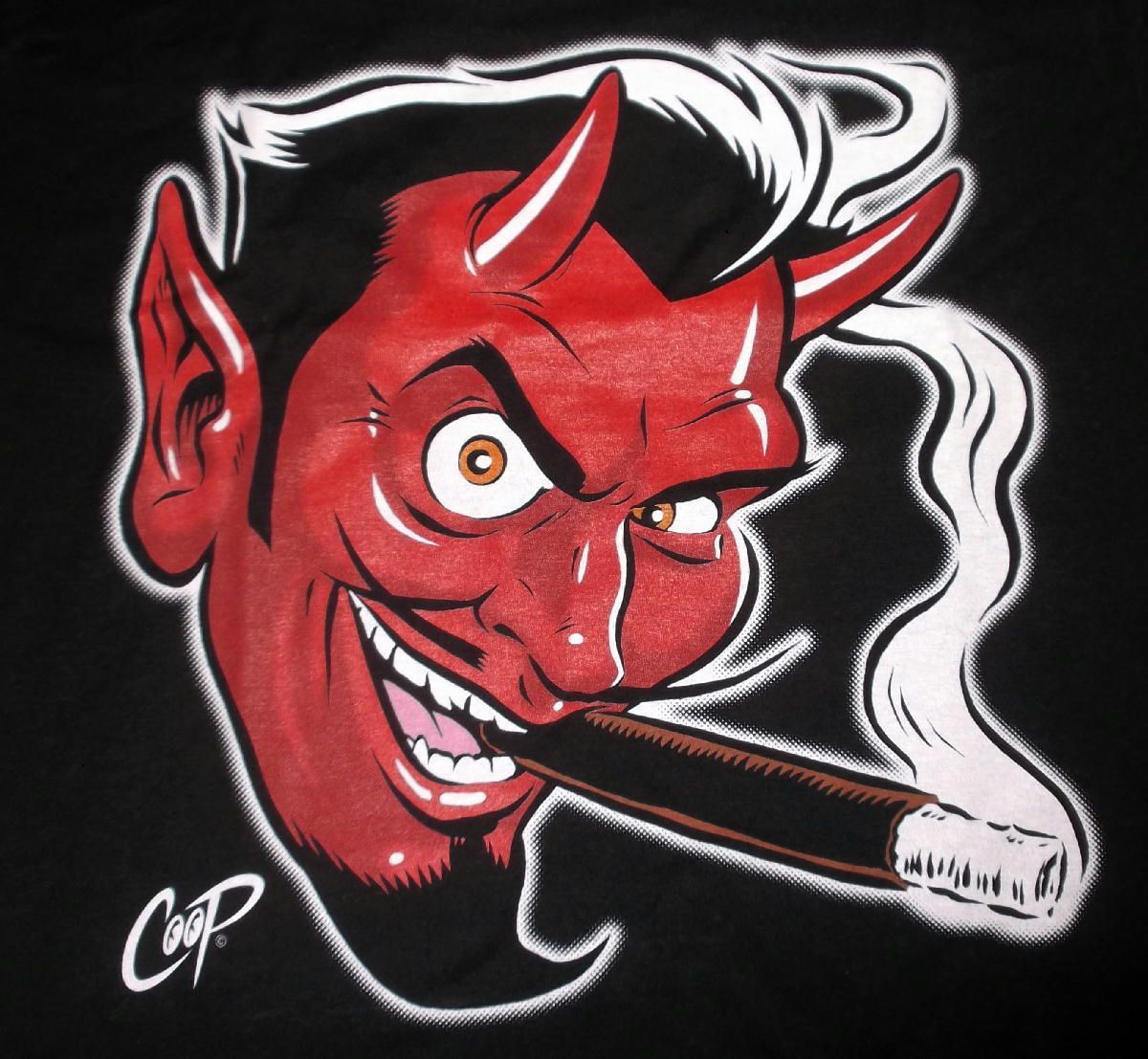 クープ Tシャツ COOP Smokin Devil 正規品 - MUMBLES - メルカリ