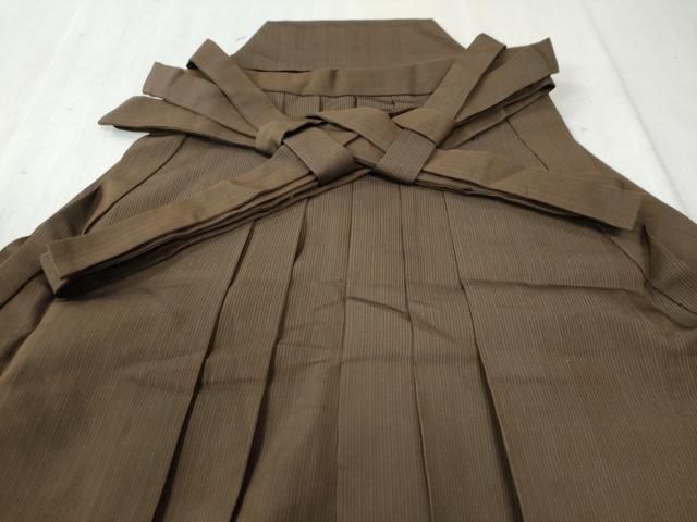 平和屋着物○男性 馬乗り袴 縞 正絹 逸品 CAAW7901yc - メルカリ