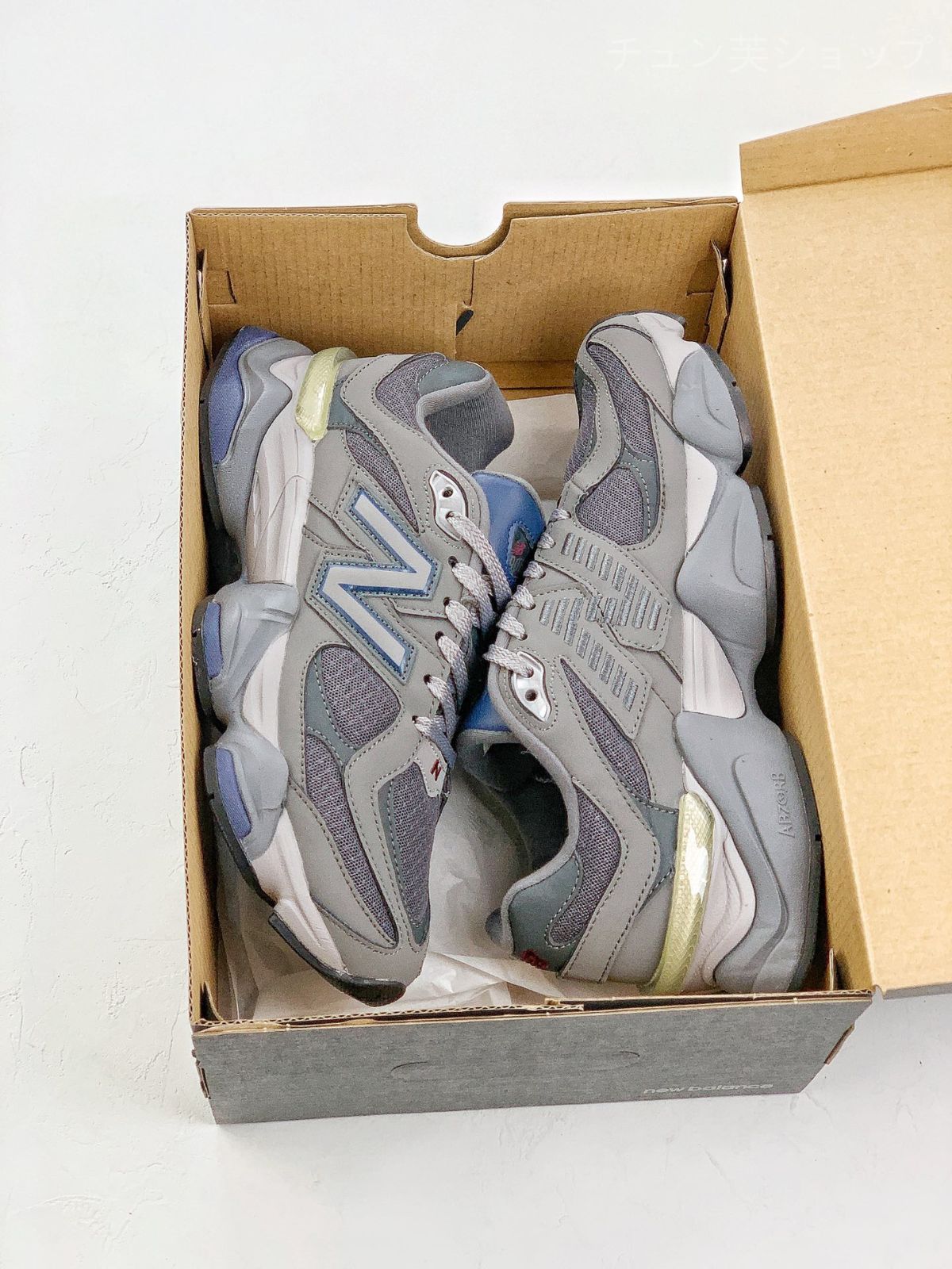 新品 NewBalance ニューバランス U9060ECC グレー スニーカー - メルカリ