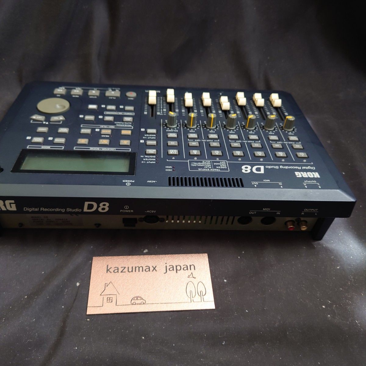 korg d8 コルグ D8 デジタルレコーディングスタジオ マルチトラックレコーダー 本体のみ 動作確認済み 送料無料 ☆ - メルカリ