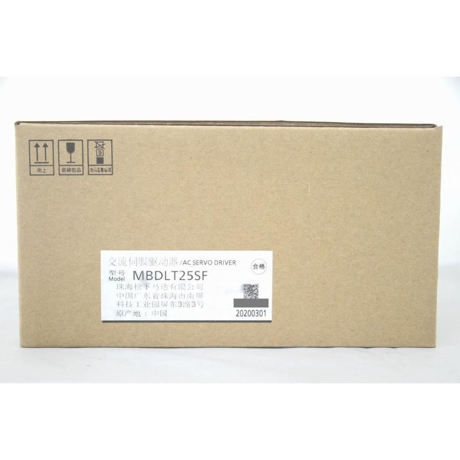 インボイス対応 未使用 パナソニック 箱いたみあり MBDLT25SF ACサーボドライバー Panasonic - メルカリ