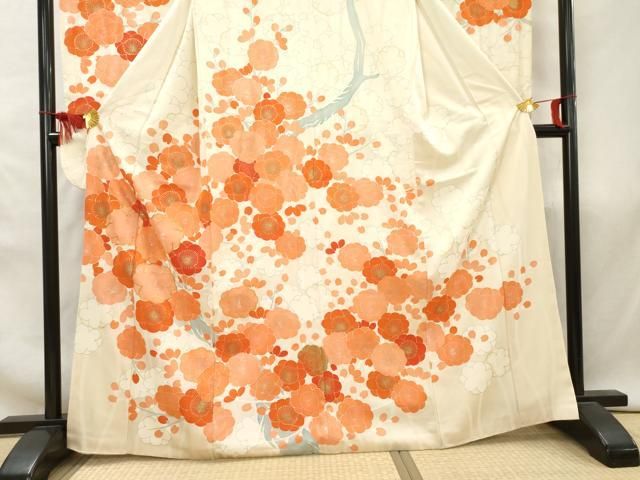 平和屋着物○豪華振袖 作家物 舞桜 正絹 逸品 AAAY9075ck