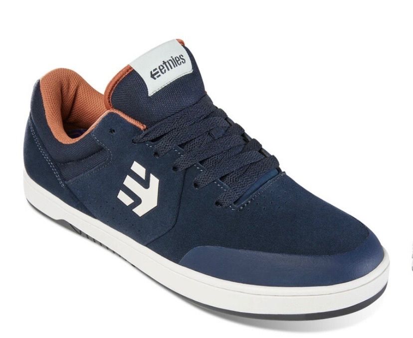 ETNIES MARANA MICHELIN X NASSIM LACHHAB FALL 24 10 28 NAVY BROWN WHITE