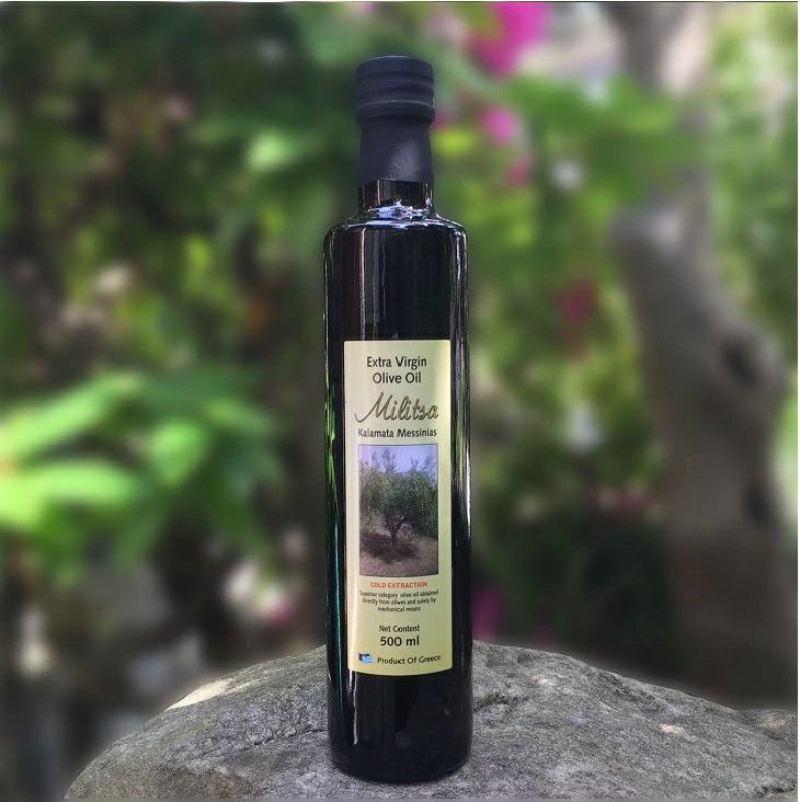 ギリシャ・カラマタ産エキストラバージンオリーブオイル MILITSA 500ml ★2023年新物★ - ハリトスさんの無農薬オリーブオイル ...