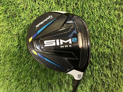 【中古】 テーラーメイド SIM2 MAX 5W フェアウェイウッド FW TENSEI BLUE TM50(SIM2 FW) (フレックスS) メンズ 男性用 右利き 右用 Cランク ゴルフ ...