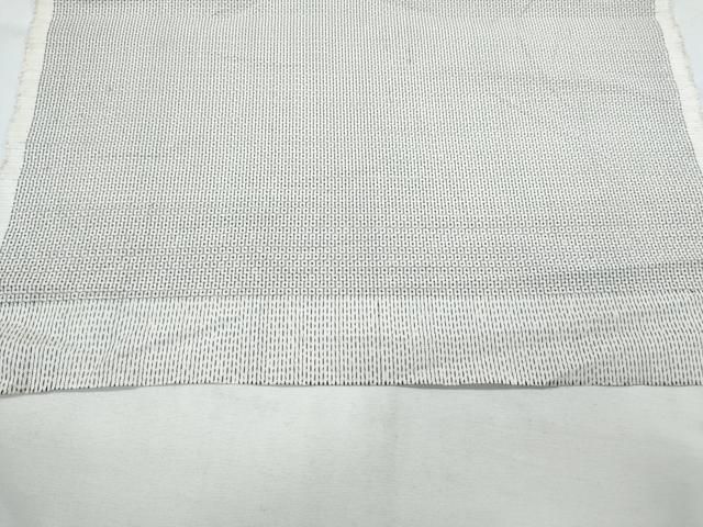 平和屋着物○本場大島紬 アンサンブル 反物 白大島 100亀甲 総詰め 着尺+