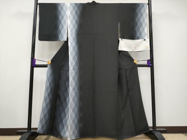 平和屋着物○訪問着 遠山文 正絹 逸品 AAAZ3799ck