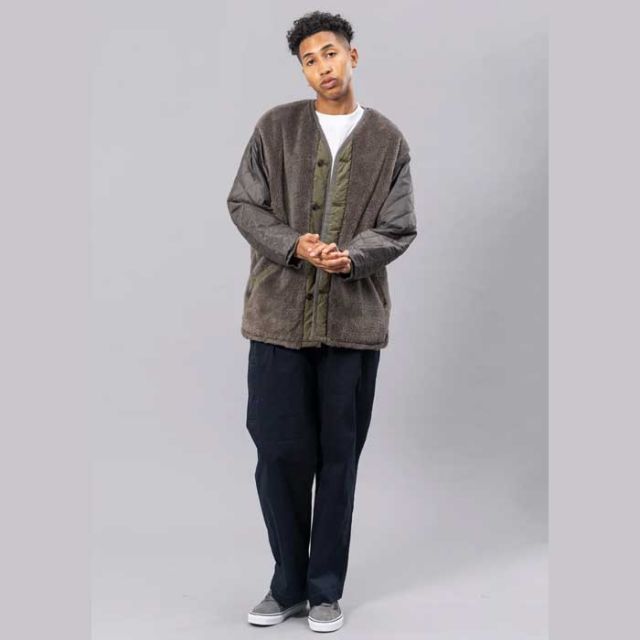 ユニフォーム アウトドア スタンダード UNFRM OUTDOOR STANDARD AW-8124 C/P R NO COLLER ...