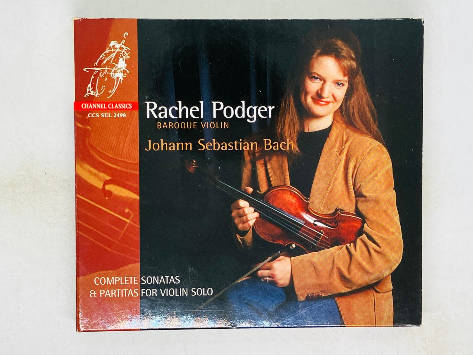2CD Rachel Podger Bach / Complete sonatas ＆ Partitas For Violin Solo ...