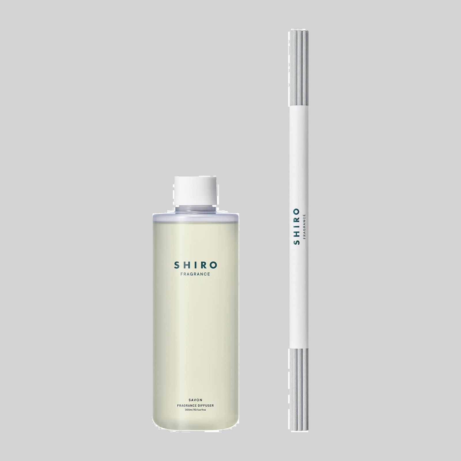 SHIRO サボン フレグランスディフューザーリキッド (300mL / 3か月目安) ルームフレグランス (詰め替え用リキッド＋スティック) - メルカリ