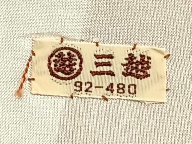 平和屋着物▽江戸小紋 単衣 寄せ小紋柄 三越扱い 正絹 逸品 AAAZ1619fy