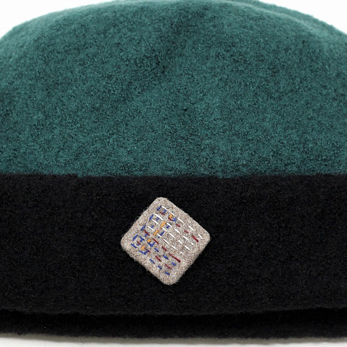 piece de lucile (ピエシュドルシェル) ロールキャップ ブークレー