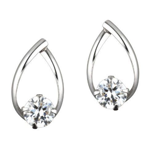 【新着商品】151136553204 キュービックジルコニア ピアス K10ホワイトゴールド(WG) ヨンドシー) canal4℃(カナル - メルカリ