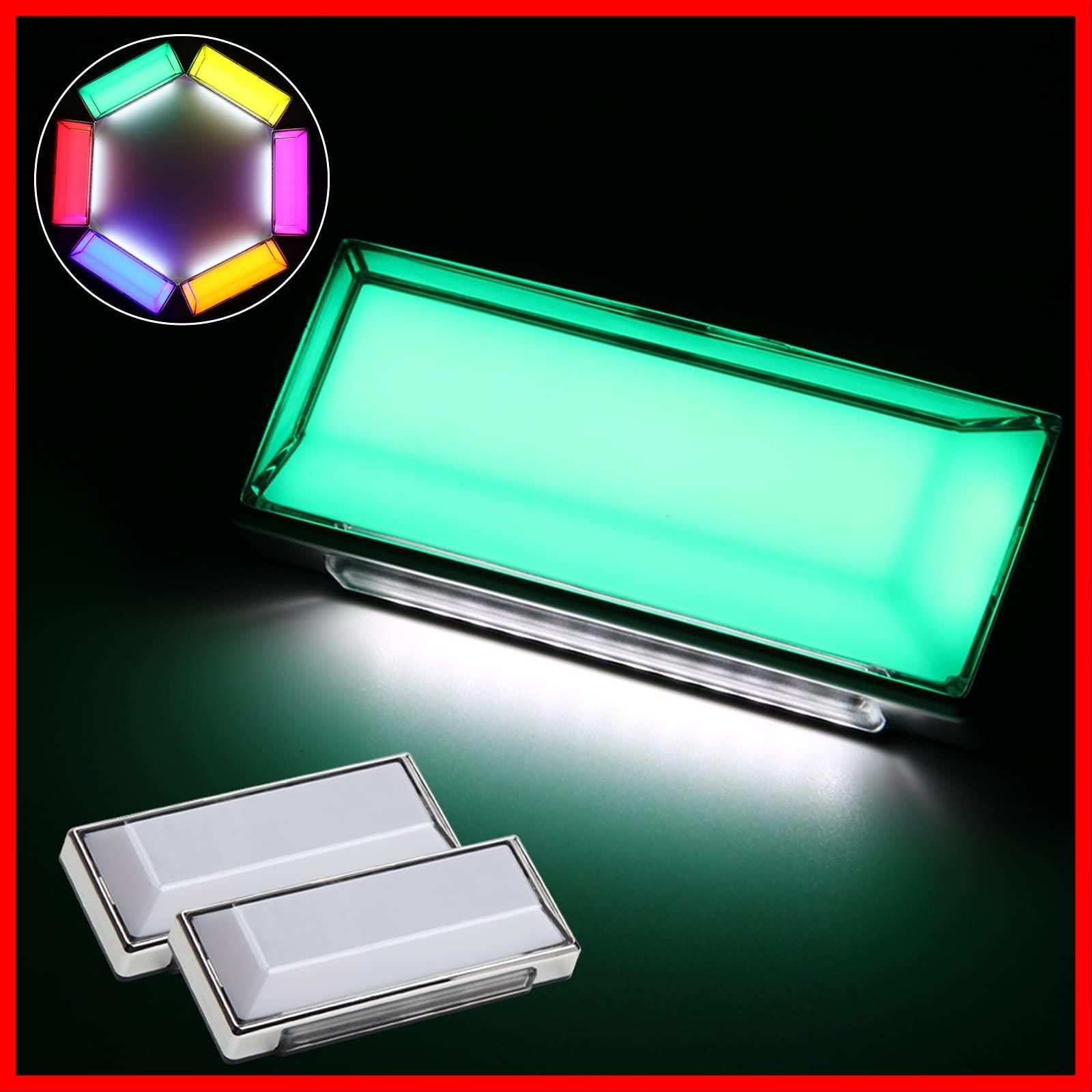 【新着商品】OPPLIGHT LED サイドマーカー 路肩灯機能付き 防水 IP67 DC10V-50V 12V/24Vトラック専用 グリーン(マーカー) ホワイト(路肩灯) 全面発光 無極性 ...