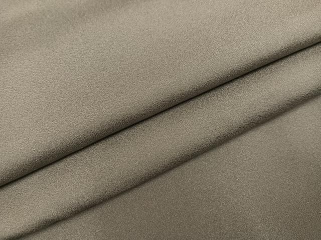 平和屋着物●男性　お召　色無地　利休白茶色　正絹　逸品　未使用　AABA3810ph 平和屋着物○男性 お召 色無地 利休白茶色 正絹 逸品 未使用