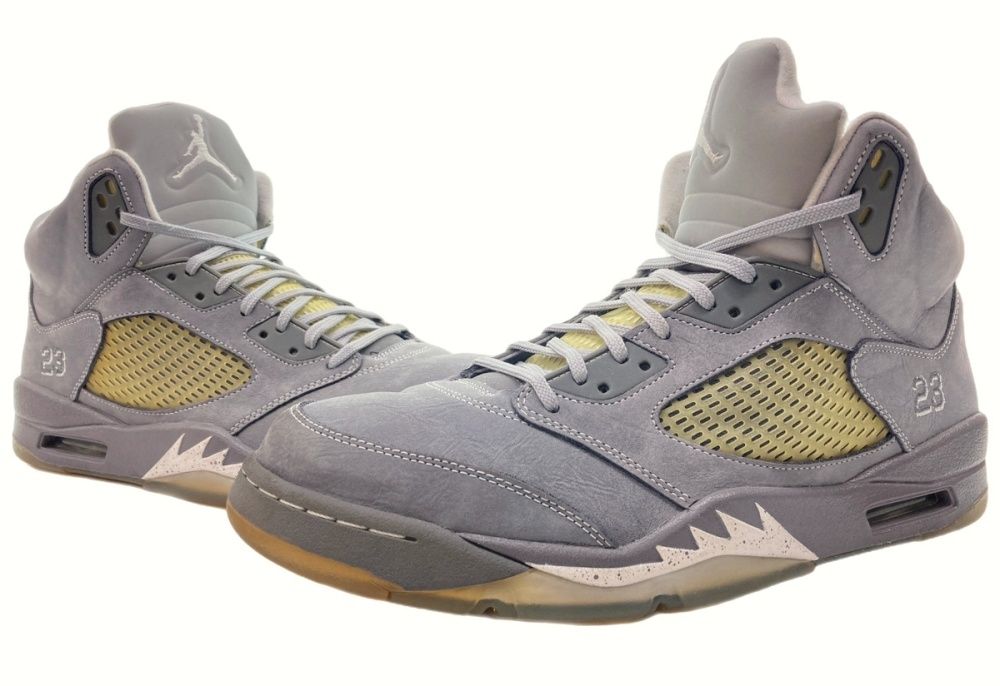 ナイキ NIKE 11年製 AIR JORDAN 5 RETRO WOLF GREY エア ジョーダン レトロ ウルフ グレイ AJ5 灰色 ...