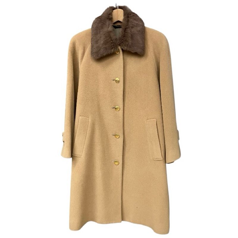 ブルックスフィールド BROOKS FIELD カシミヤ混 ウール コート BBLBW ブラウン 茶 レディース - メルカリ