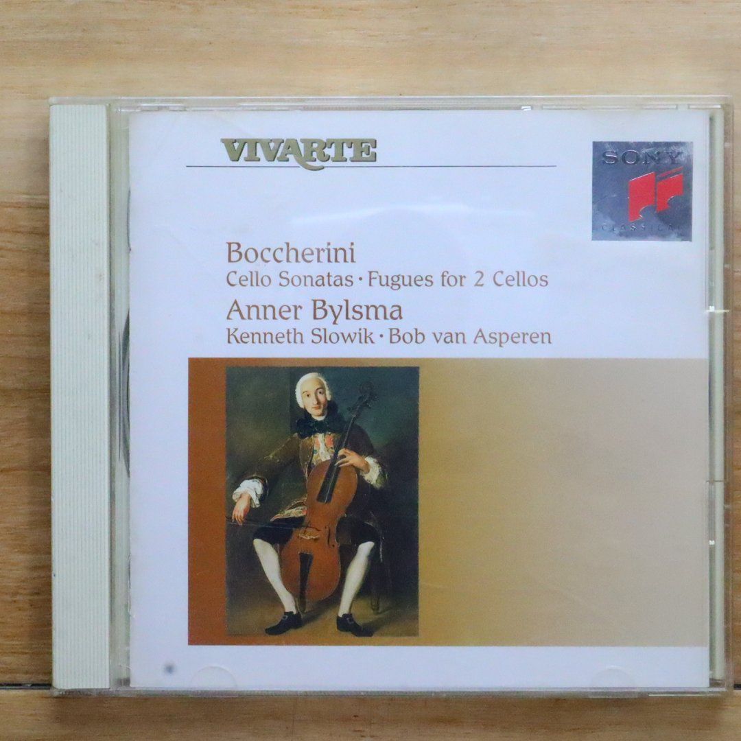 国内盤CD★アンナー・ビルスマ/Anner Bijlsma ボッケリーニ:チェロ・ソナタ集 【SRCR9152/4988009915227 ...