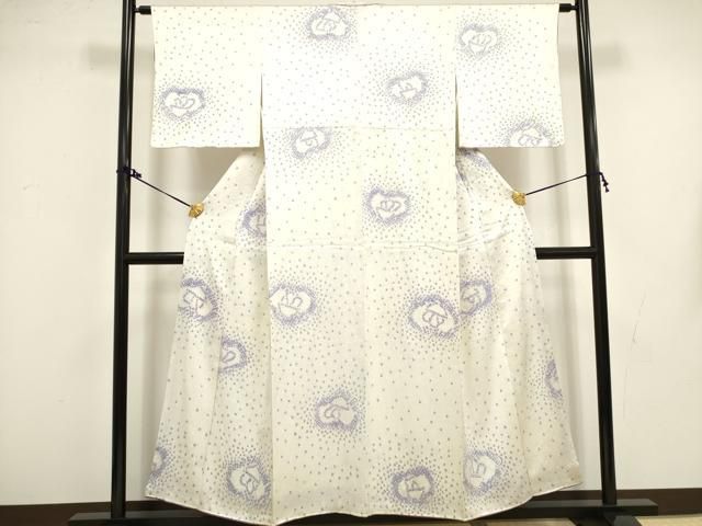 平和屋着物□上質な小紋 総絞り 抽象文様 正絹 逸品 DAAW4793cd - メルカリ