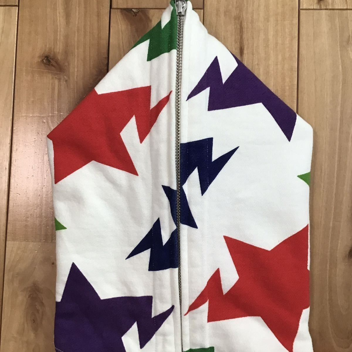 BAPE スター パーカー Sサイズ multi color a bathing ape BAPE BAPE スター パーカー Sサイズ multi color a bathing ape BAPE