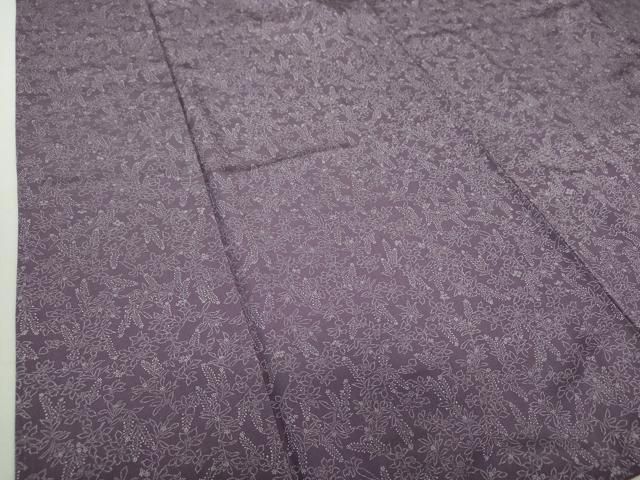 平和屋着物○重要無形文化財 人間国宝 中村勇二郎 江戸小紋 草花文