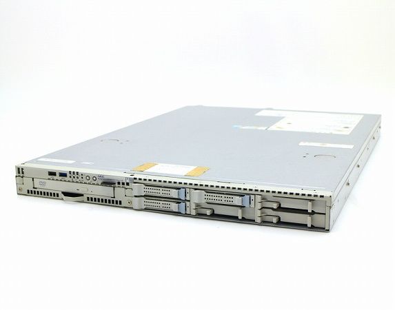 NEC Express5800/R110g-1E Xeon E3-1271 v3 3.6GHz 8GB 500GBx3台(SATA2.5インチ/RAID5構成) DVD-ROM AC*2 ...