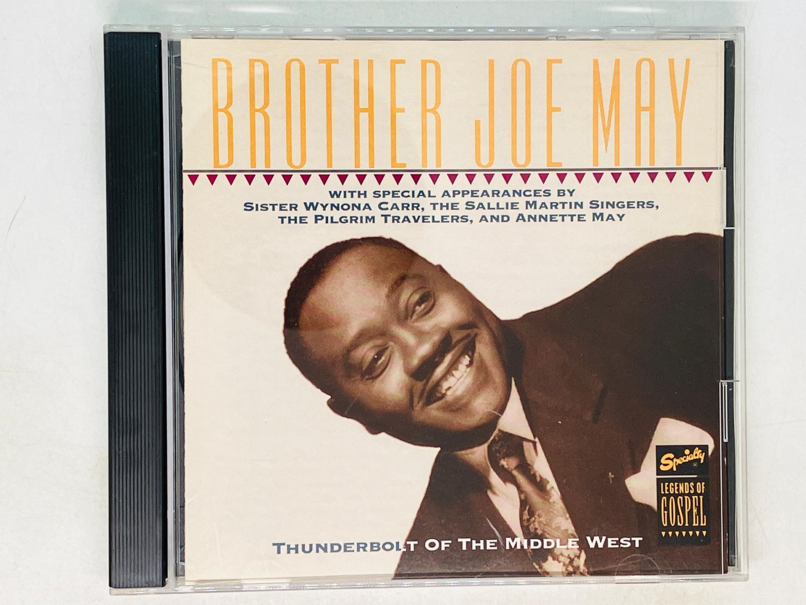 CD BROTHER JOE MAY / THUNDERBOLT OF THE MIDDLE WEST / SPCD-7033-2 X01 - TOTAL CD SHOP - メルカリ