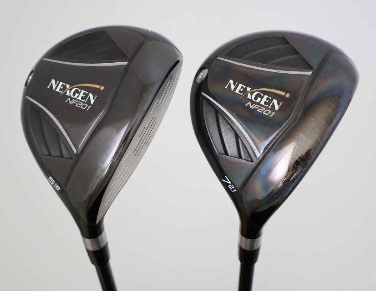 【5W＆7W 2本セット】NEXGEN NF201 フェアウェイウッド NS201-F700カーボン S (73017 - メルカリ