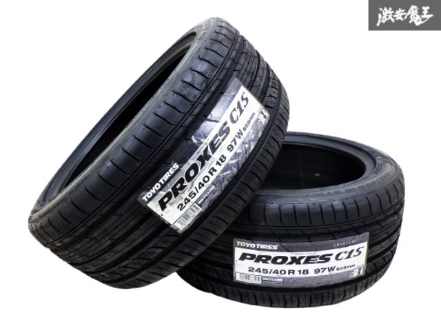 未使用品‼ 】 TOYO トーヨー PROXES プロクセス C1S 245/40R18 97W 19年製 タイヤ 単体 2本 即納 棚 - メルカリ