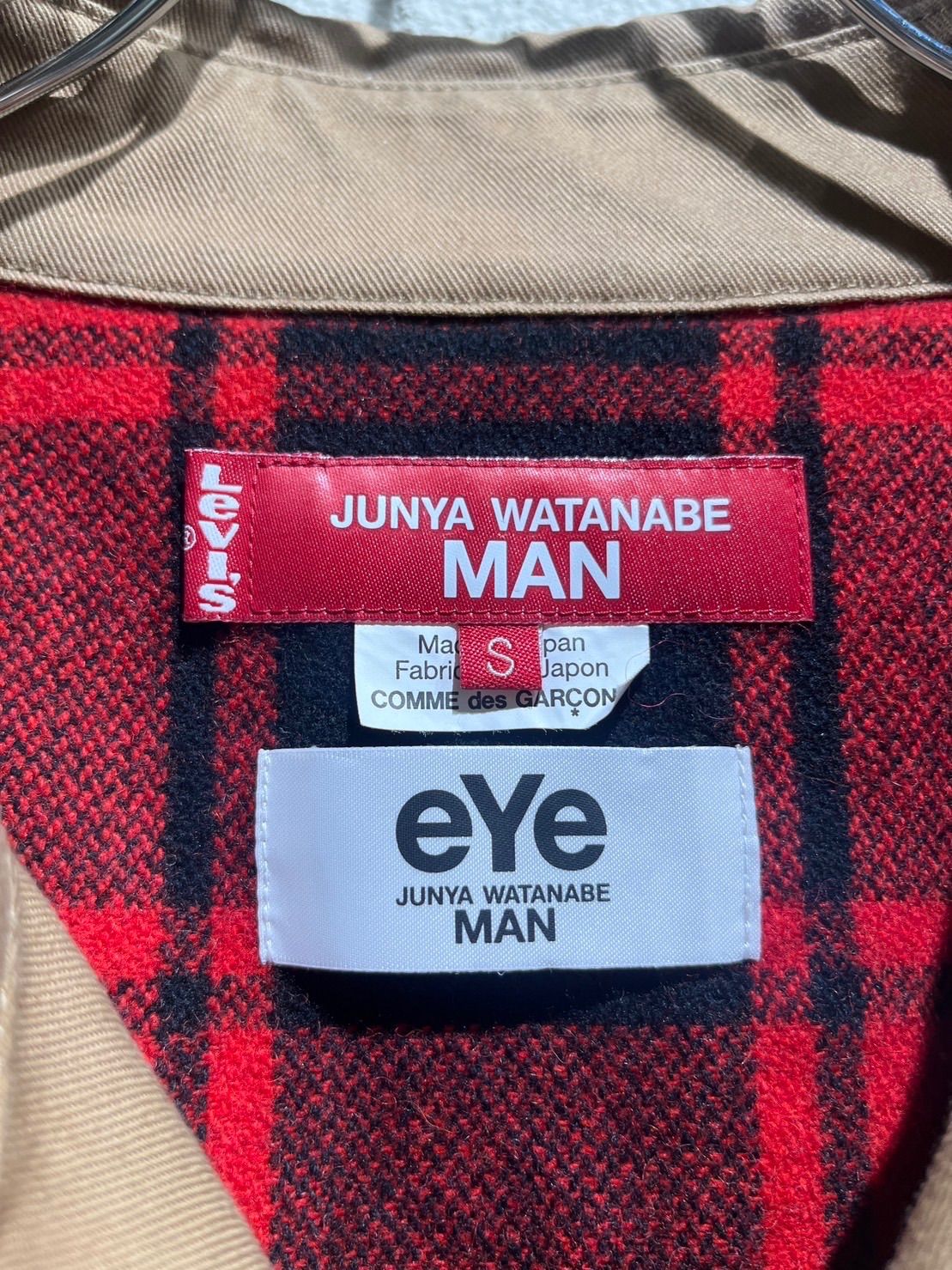 eYe JUNYA WATANABE MAN Levi's 22AW トレンチコート (S) WJ eYe JUNYA WATANABE MAN Levi's 22AW トレンチコート (S) WJ