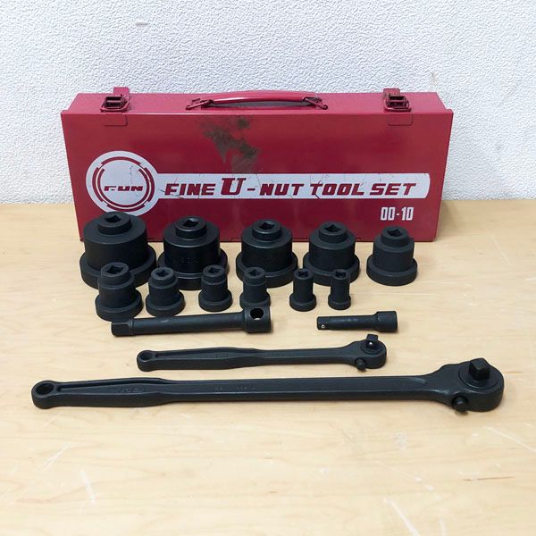 富士精密 ファインU-ナット専用締付工具セット FINE U-NUT TOOL-SET00-10 ツールセット TOOL-SET00-10 ...