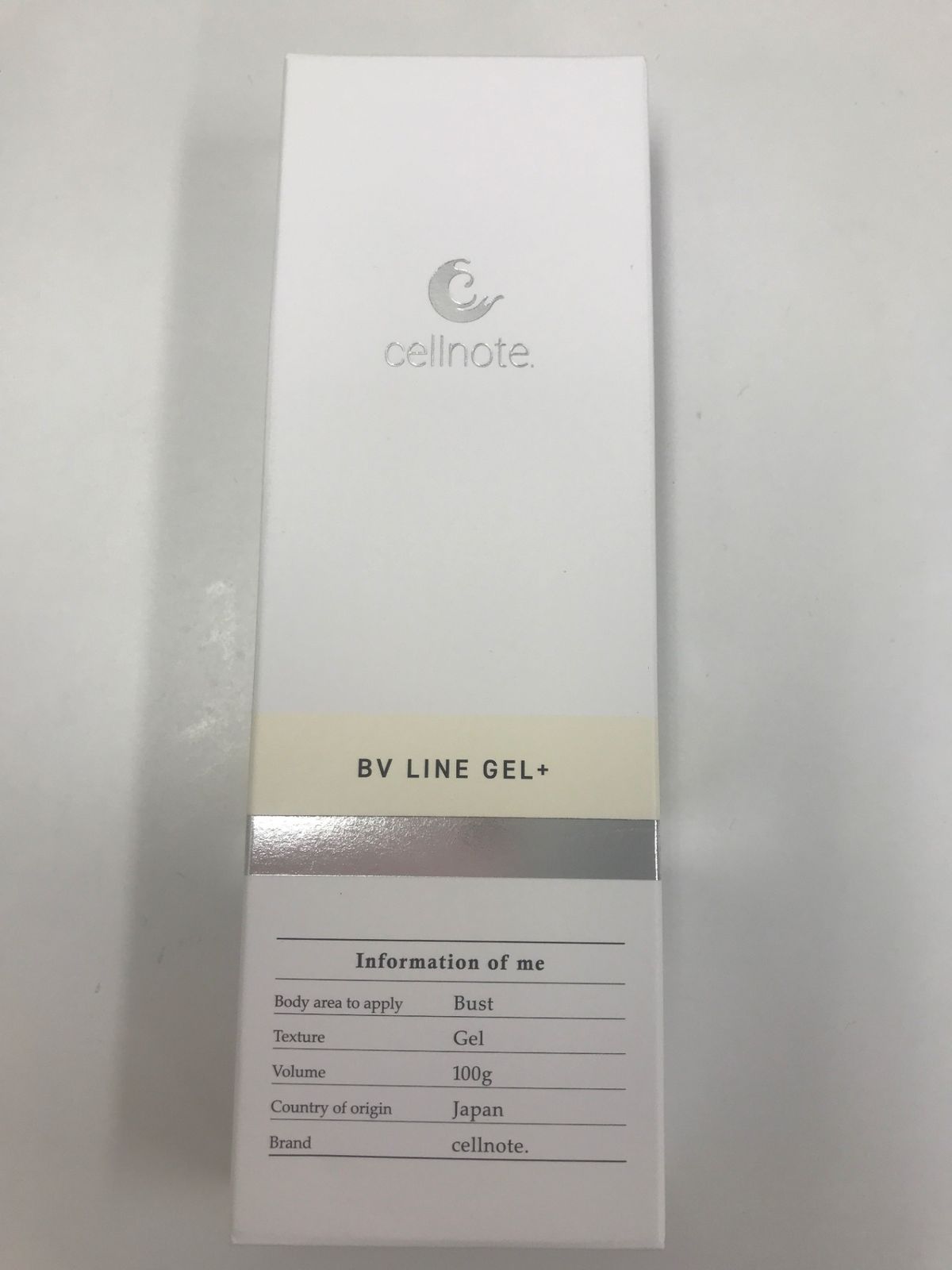 C098 K cellnote セルノート ボリュームラインジェル プラス ボディクリーム バストジェル 美乳 美胸 バストケアクリーム マタニティ 産後ケア100g - メルカリ