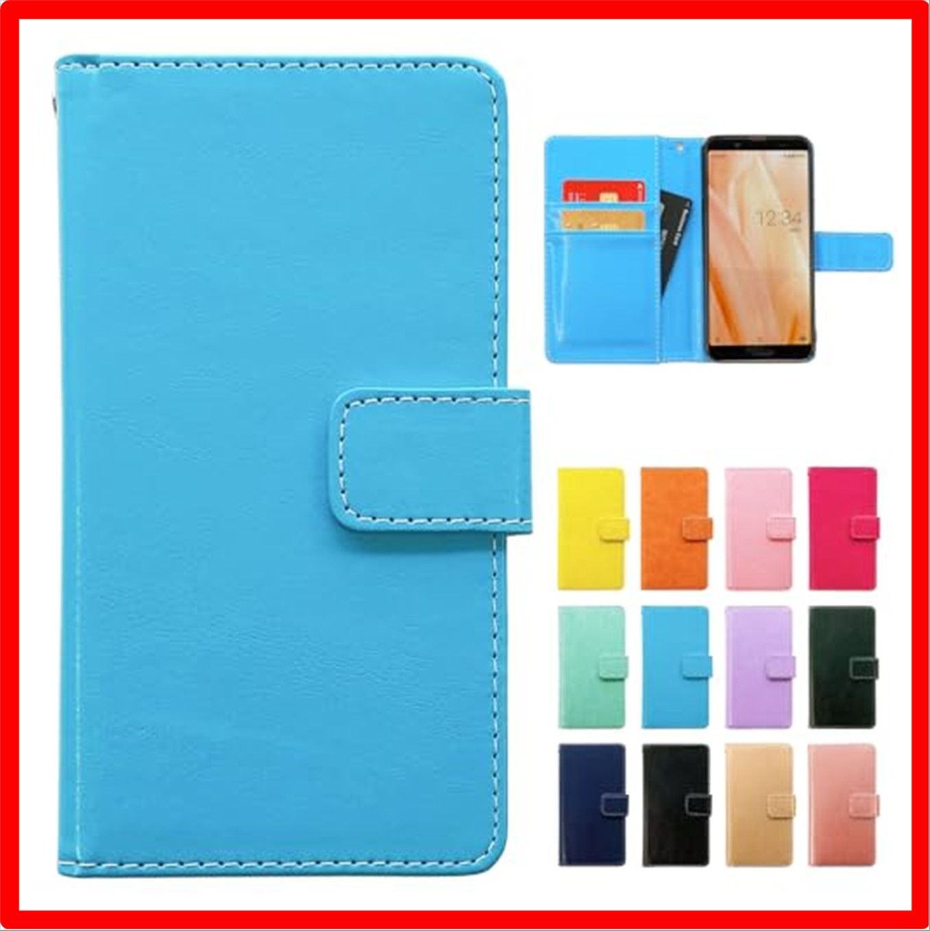 【送料無料】 SH-02H SHV33 DM-01H SH-M03_スカイブルー SH-02H AQUOS Compact SHV33 SERIE mini 5 - メルカリ