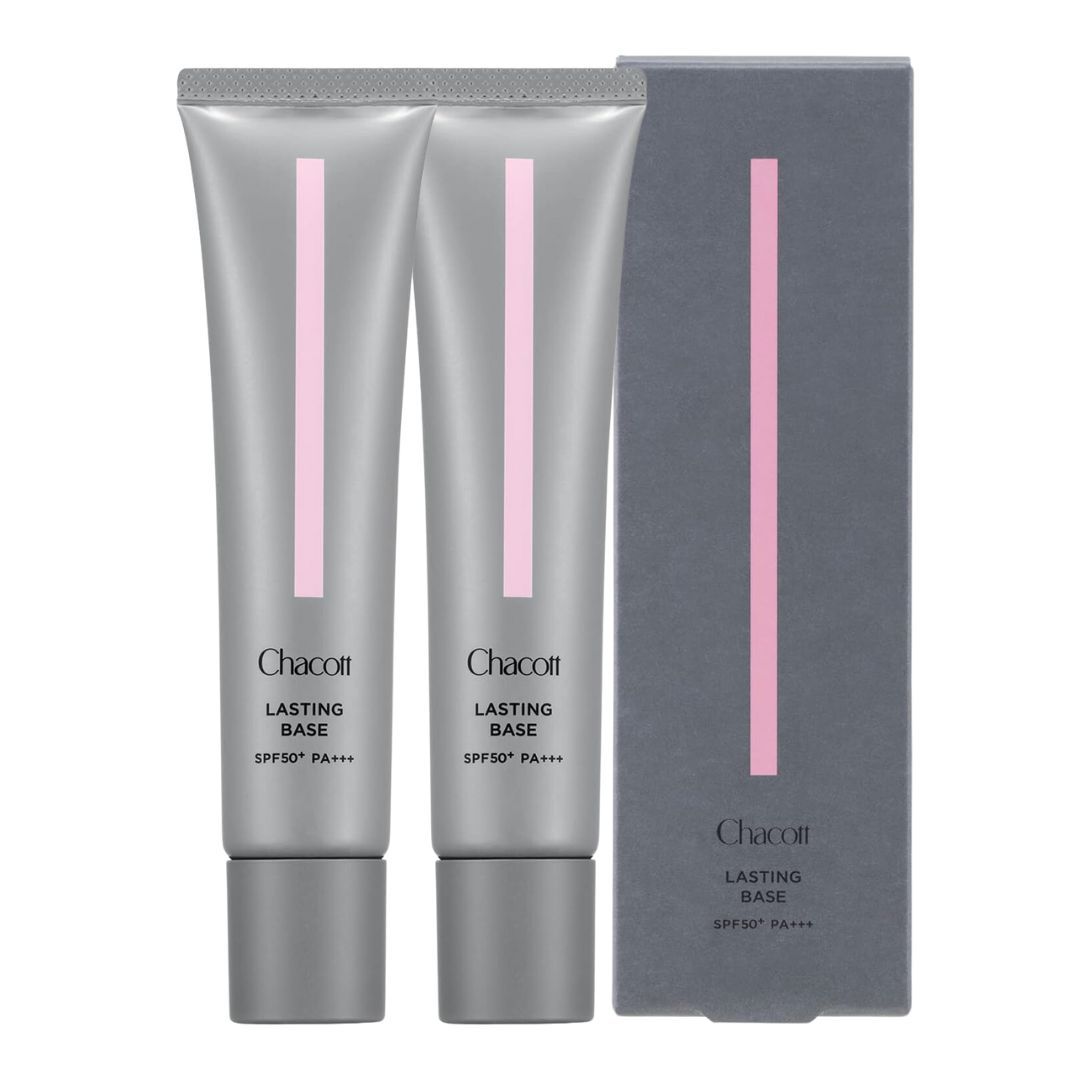 CHACOTT ラスティングベース 550 ナチュラル 42g 2本セット 化粧下地 SPF50+ PA+++ ノンケミカル処方 チャコット Chacott COSMETICS - メルカリ