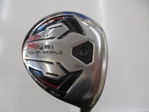 【中古】 本間ゴルフ TOUR WORLD TW737 3W(15°) フェアウェイウッド FW VIZARD EX-A55 (フレックスR) メンズ 男性用 右利き 右用 Dランク ゴルフ ...