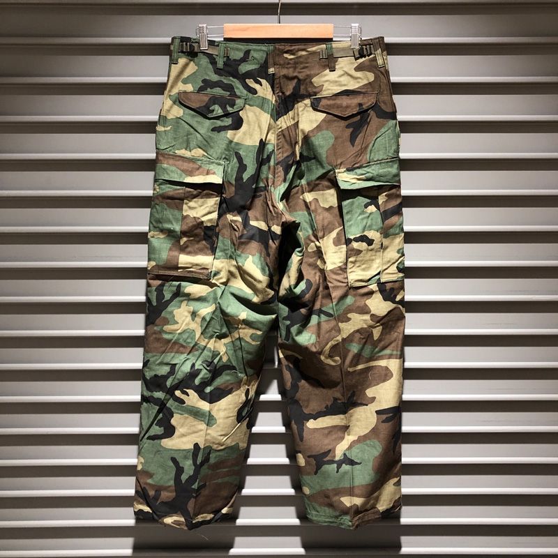 【Deadstock】80's U.S.ARMY M-65 Field Pants woodland Camo アメリカ軍 M65 フィールド ...