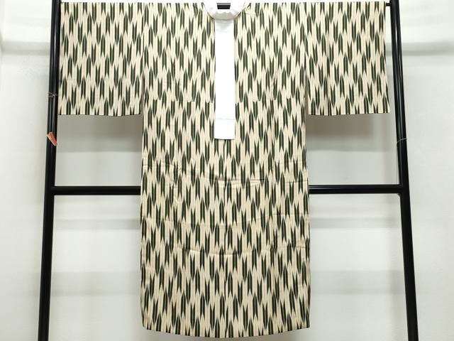 平和屋着物○長襦袢 無双仕立て 矢羽根文様 正絹 逸品 CAAX0830vf