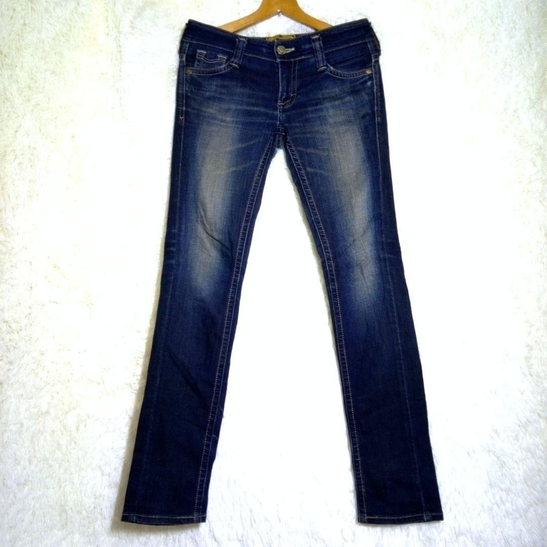 EDWIN C17【29×31】レディース スキニーデニム ダメージ ジーパン - メルカリ