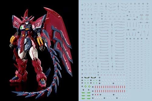 RG 1/144 ガンダムエピオン用 蛍光!! HG RG EG MG PG RE HiRM ロボット MS ディテールアップ用水転写式デカール (RG 1/144 ガンダムエピオン用) [品 ...